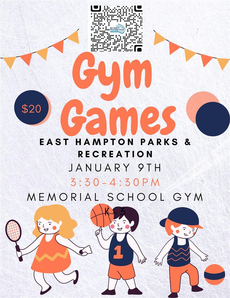 East Hampton Parks & Recreation: Gym Games